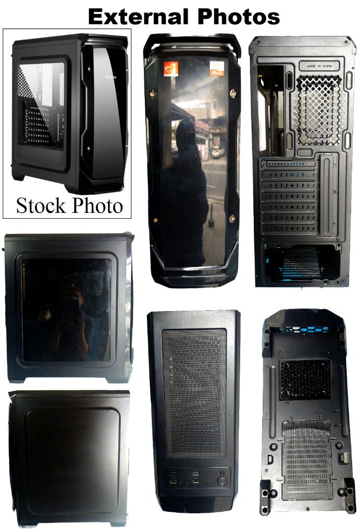 Segotep Halo ATX case, Computers & Tech, Parts & Accessories, Computer ...