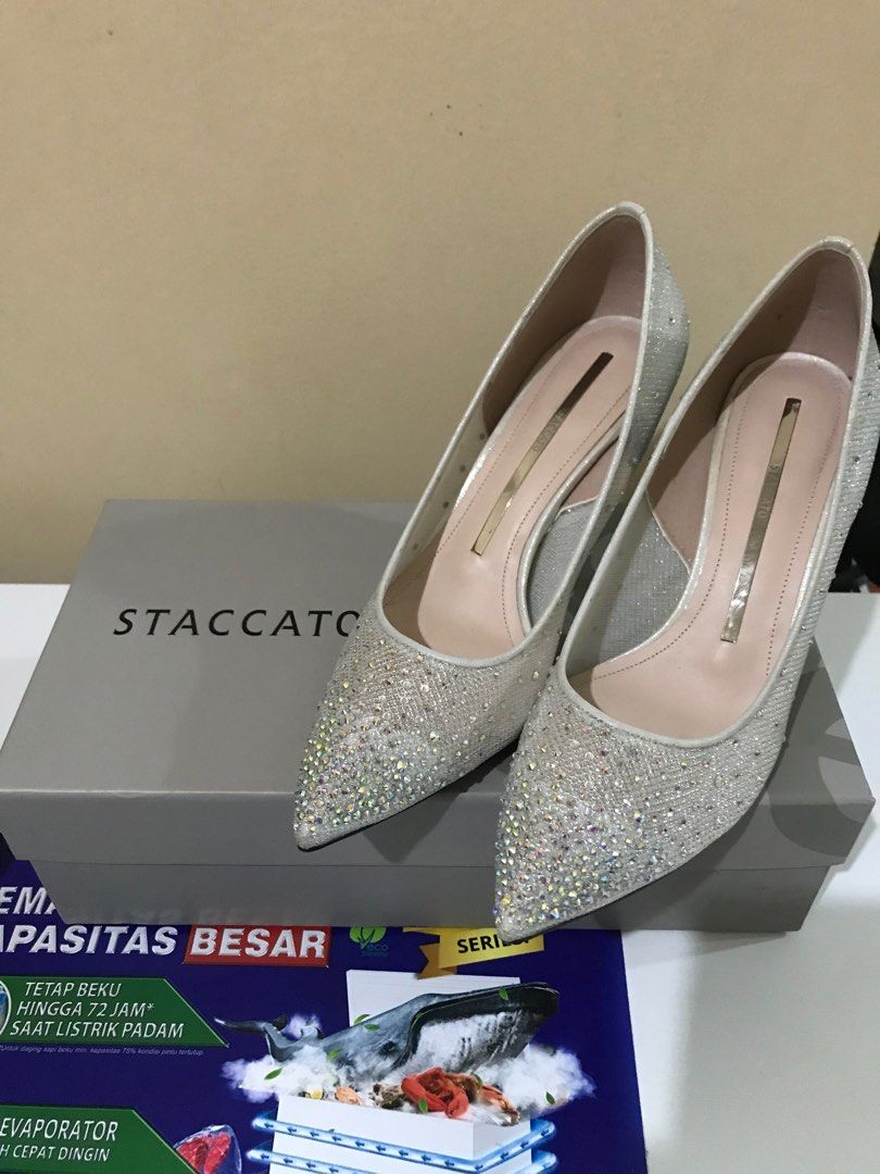 Sepatu Wedding Staccato, Fesyen Wanita, Sepatu di Carousell