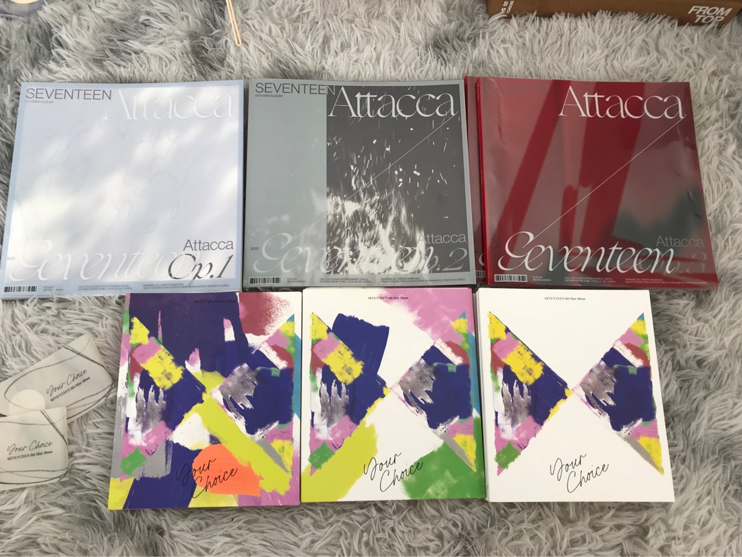 Seventeen SVT Unsealed Albums, Hobbies & Toys, Memorabilia ...