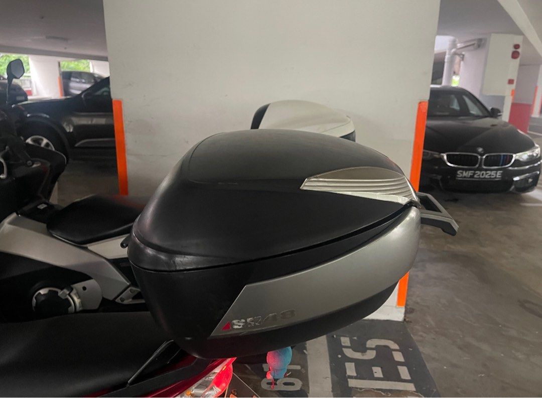 Shad 48 Litres Top Box, Motorcycles, Motorcycle Accessories on Carousell