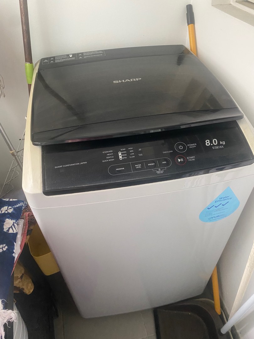 Sharp Es818x, TV & Home Appliances, Washing Machines and Dryers on ...