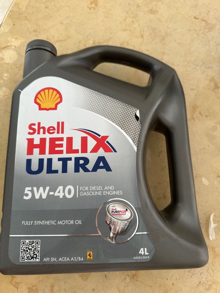 Shell Helix Ultra, 5w-40, fully synthetic motor oil, Car Accessories ...