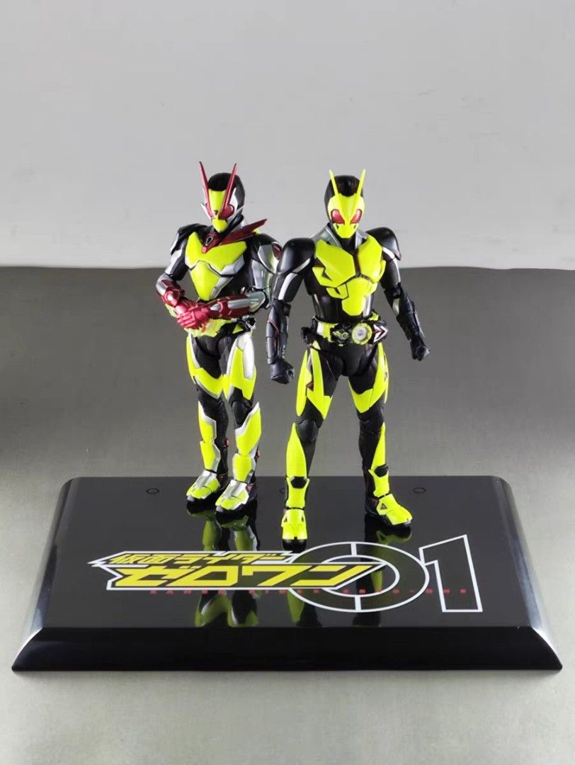 Ready Stock Shfiguarts Kamen Rider Zero Twoizu Ver With Zero One Set Including Stage