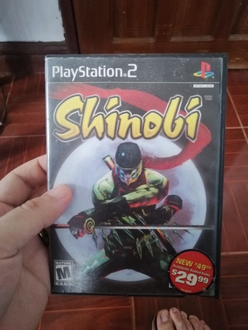 SHINOBI PS2, Video Gaming, Video Games, PlayStation on Carousell