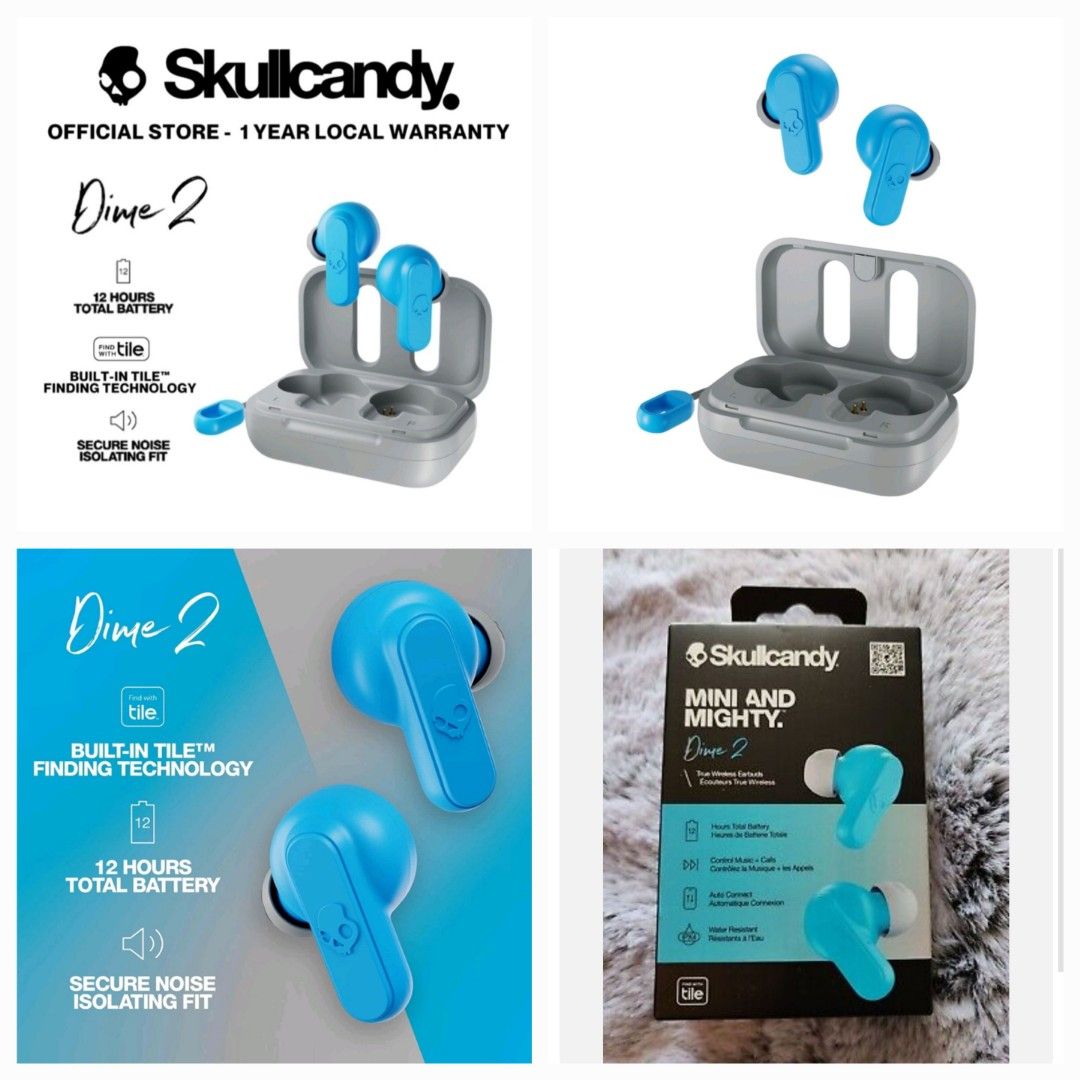 Skullcandy Grind True Wireless Earbuds with Skulli@ Smart Technology ...