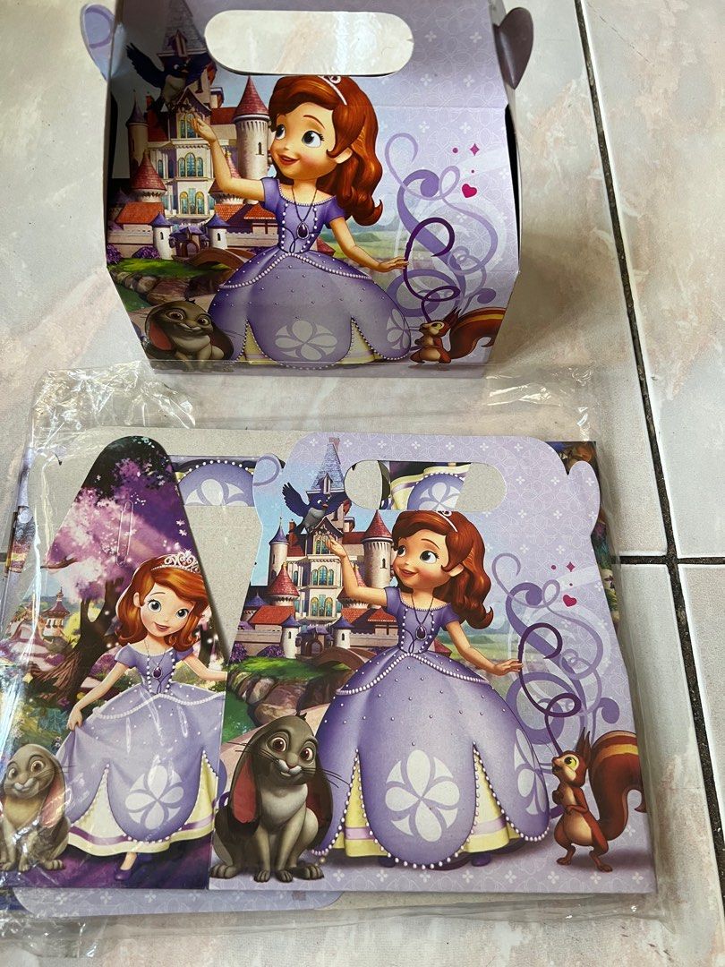 Sofia the first Party Loot Box on Carousell