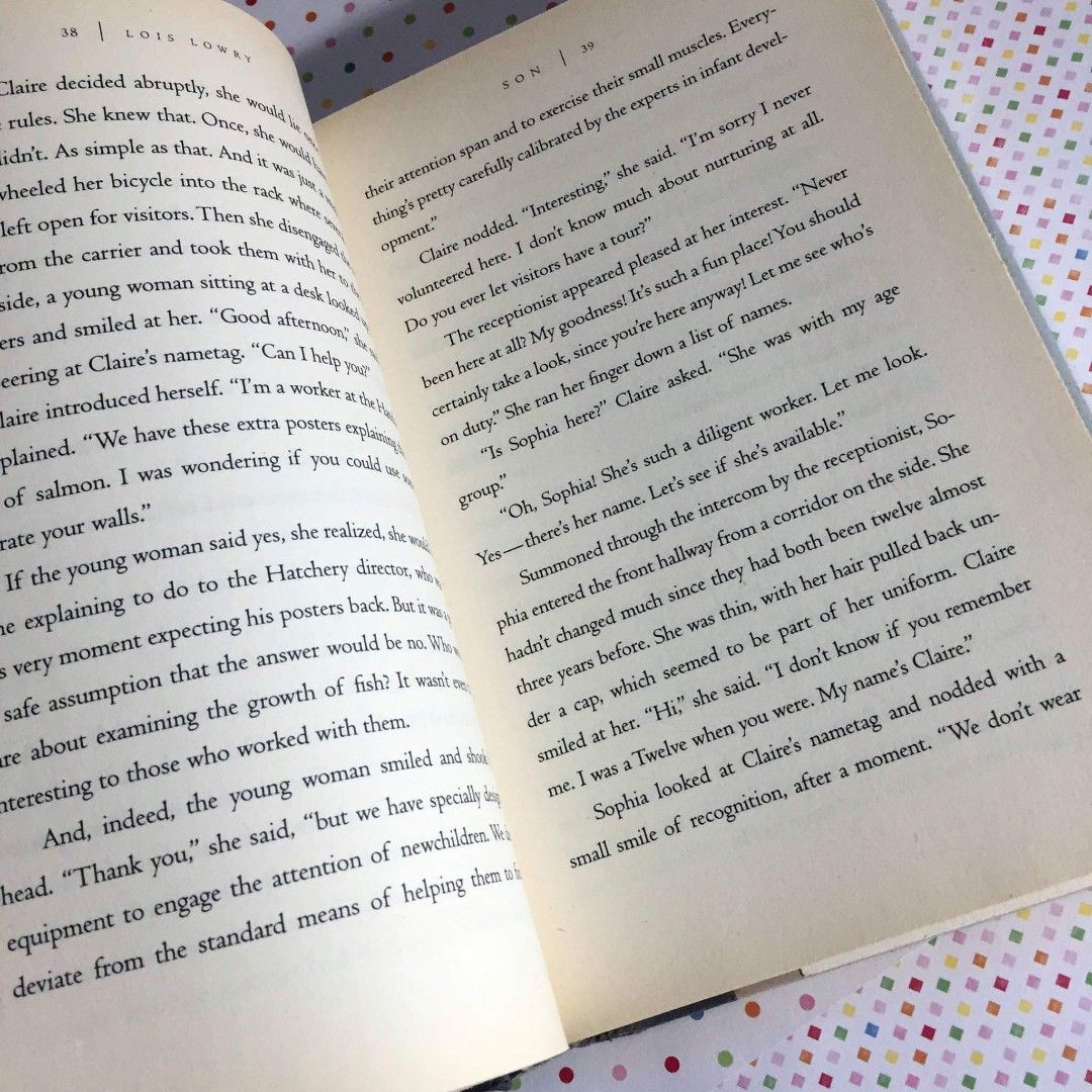 Son by Lois Lowry, Hobbies & Toys, Books & Magazines, Fiction & Non ...