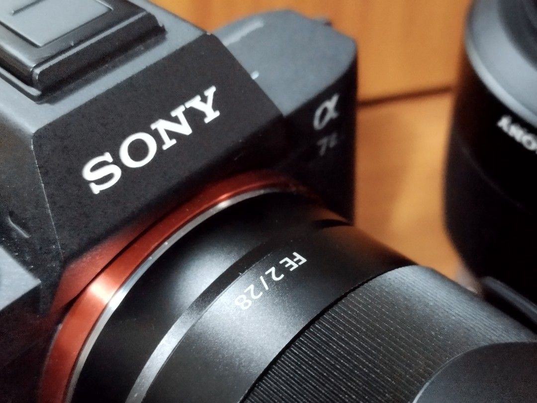 Sony a7ii bundle | FE 28mm f2 lens | 55mm f1.8 lens, Photography, Cameras on Carousell