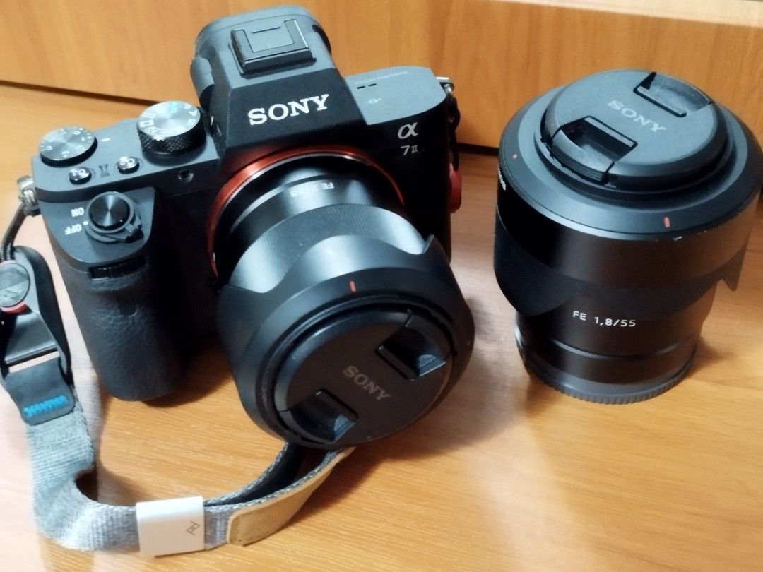 Sony a7ii mirrorless camera bundle | FE 28mm f2 lens | 55mm f1.8 lens, Photography, Cameras on ...