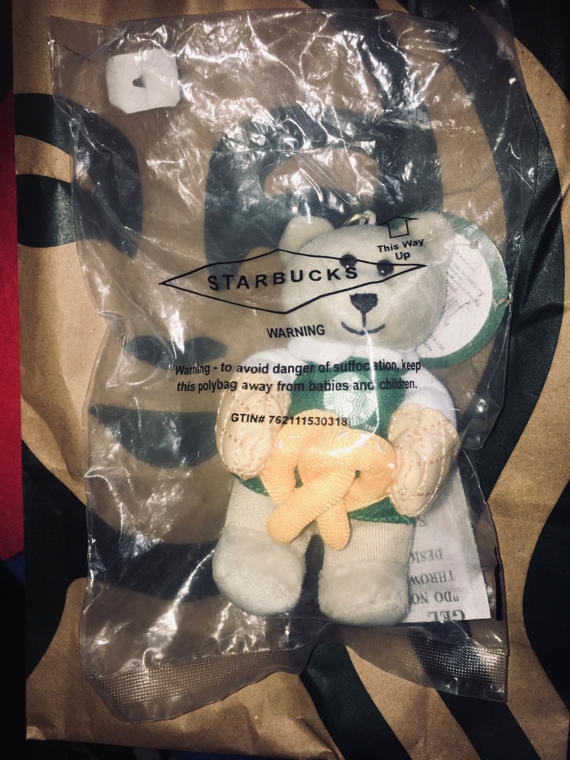 Starbucks Bearista Keychain, Hobbies & Toys, Toys & Games on Carousell