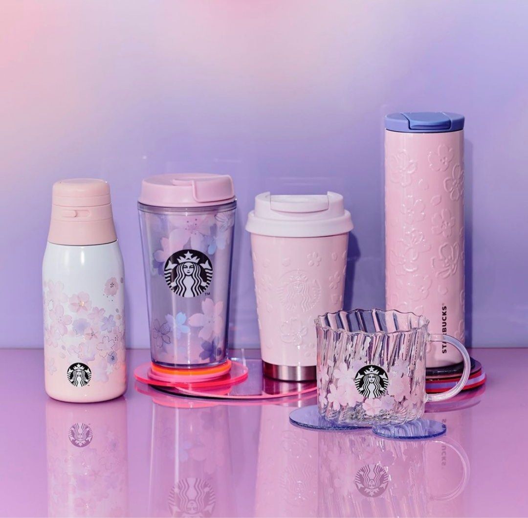 Starbucks Japan Sakura collection 2023, Furniture & Home Living ...