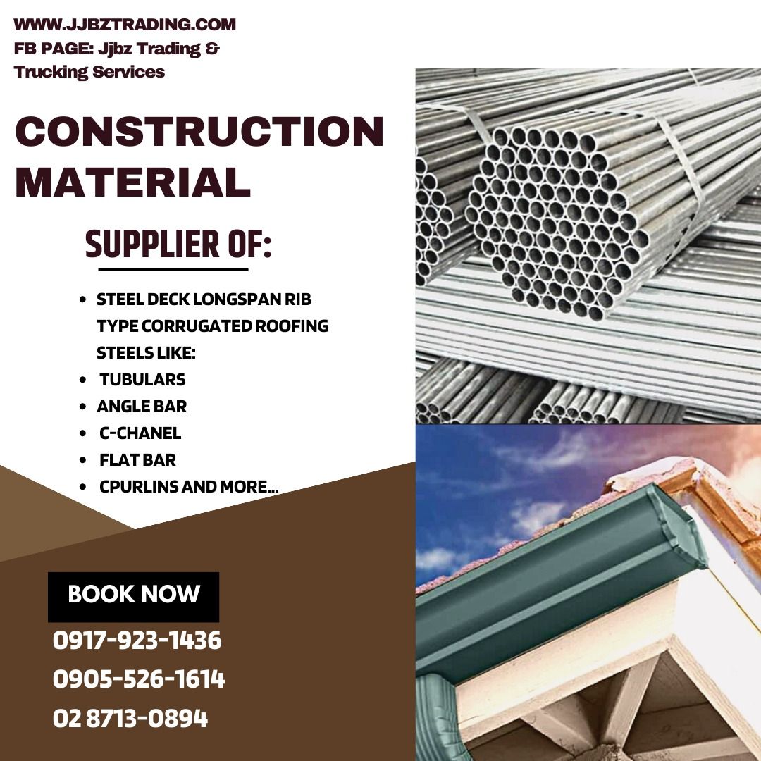 Steels, Cpurlins, Tubular, C-chanel bar, All Steels Products Available ...