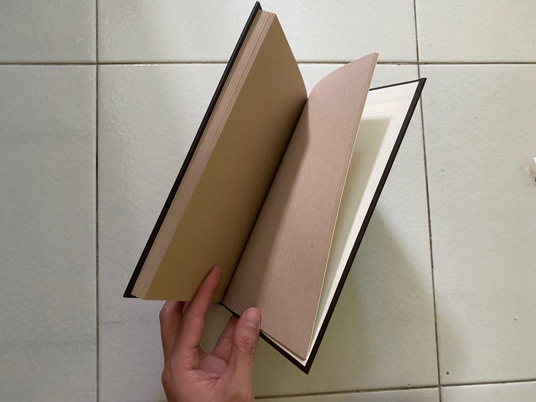 Strathmore Toned Tan Sketchbook (118 gsm), Hobbies & Toys, Stationery ...
