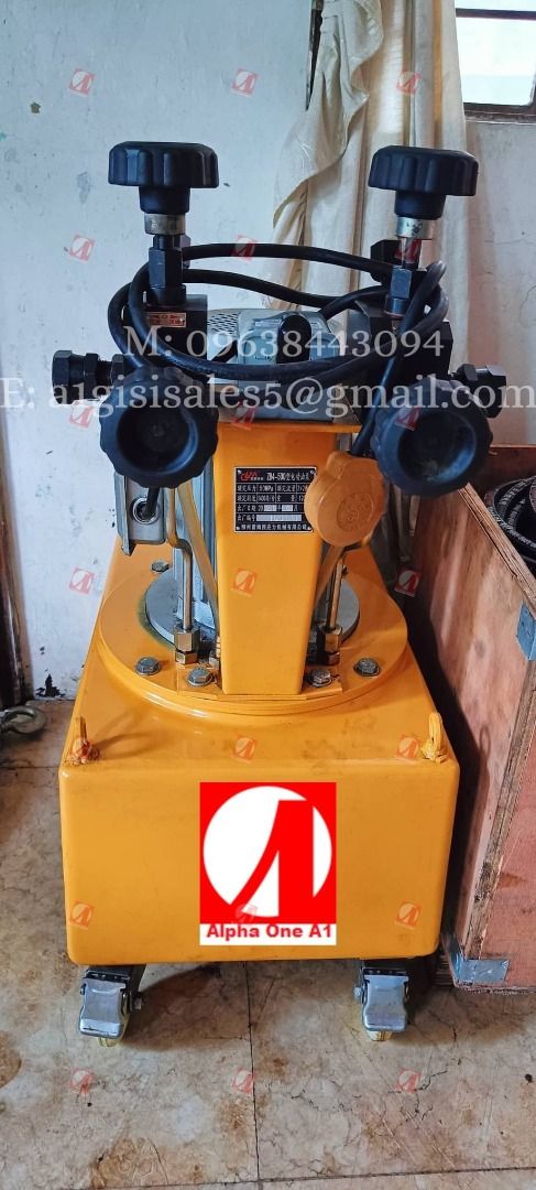 STRESSING PUMP OR HYDRAULIC PUMP 500MT AND 220MT 3PHASE PRESTRESSED ...