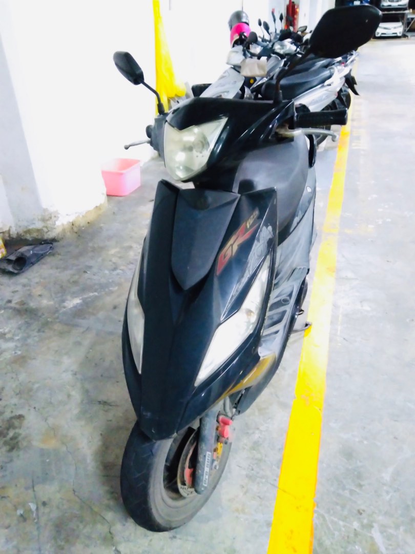 二手SYM 三陽 GR125 黑款, 機車, 二手機車在旋轉拍賣