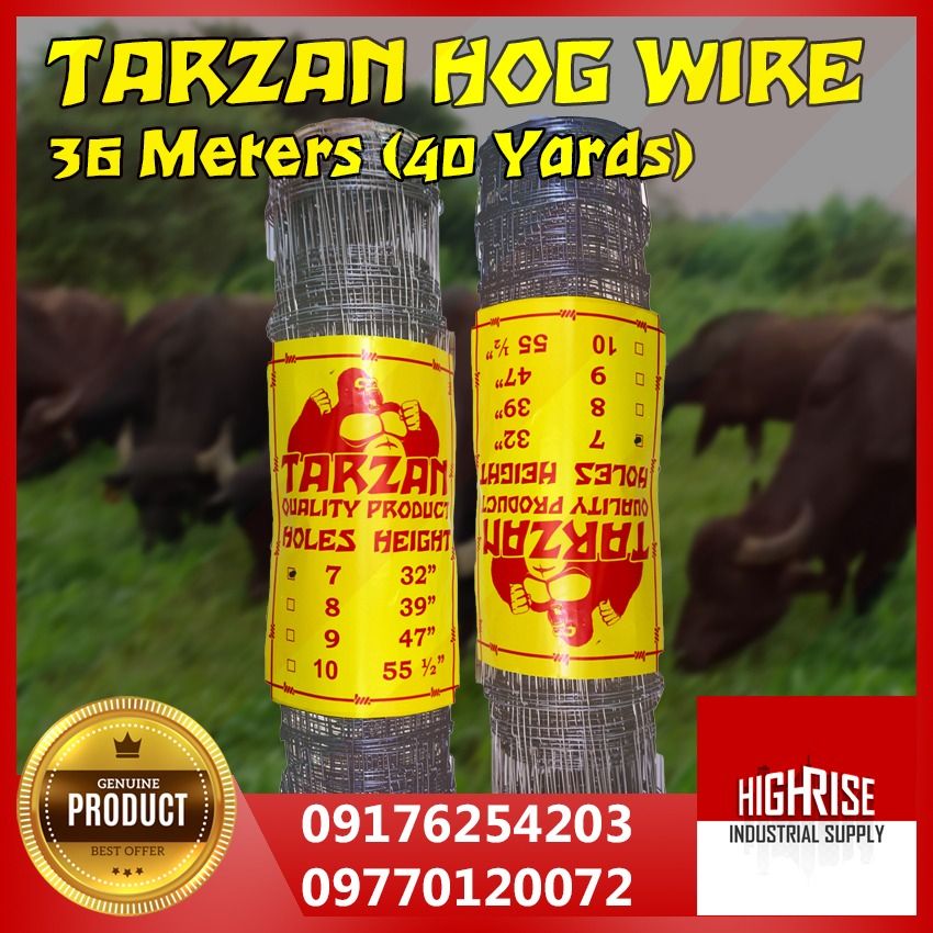 Tarzan Hog Wire 4ft x 36 meters, Commercial & Industrial, Industrial ...