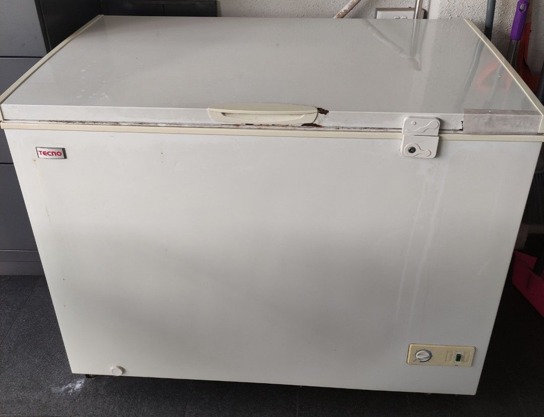 Tecno 330L Chest Freezer Internal Sliding Glass Door (TCF330), TV ...