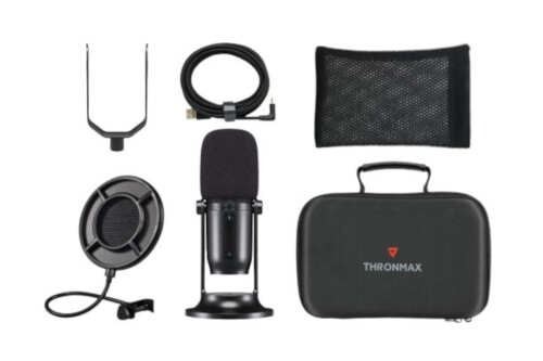 Thronmax MDrill One Pro Multi-Pattern USB Microphone Studio Kit 96KHz ...