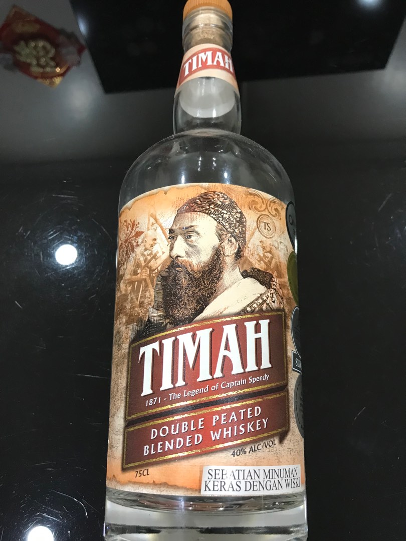 Timah Whisky Empty Bottle, Hobbies & Toys, Collectibles & Memorabilia ...