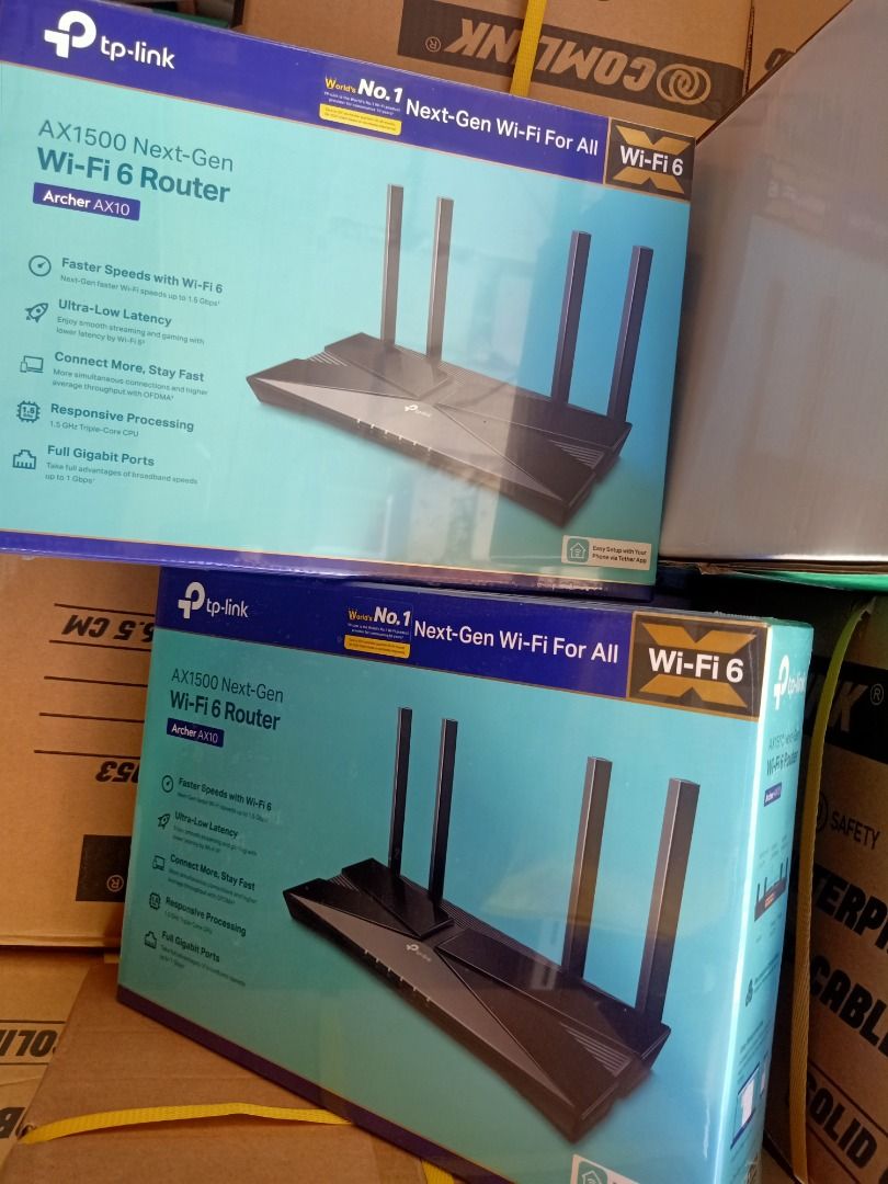 Tplink wifi 6 router, Computers & Tech, Parts & Accessories, Networking ...