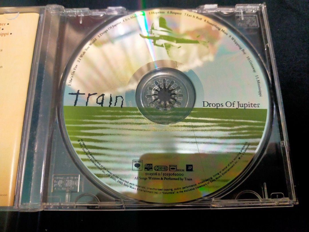 Train - Drop of Jupiter, Hobbies & Toys, Music & Media, CDs & DVDs on ...