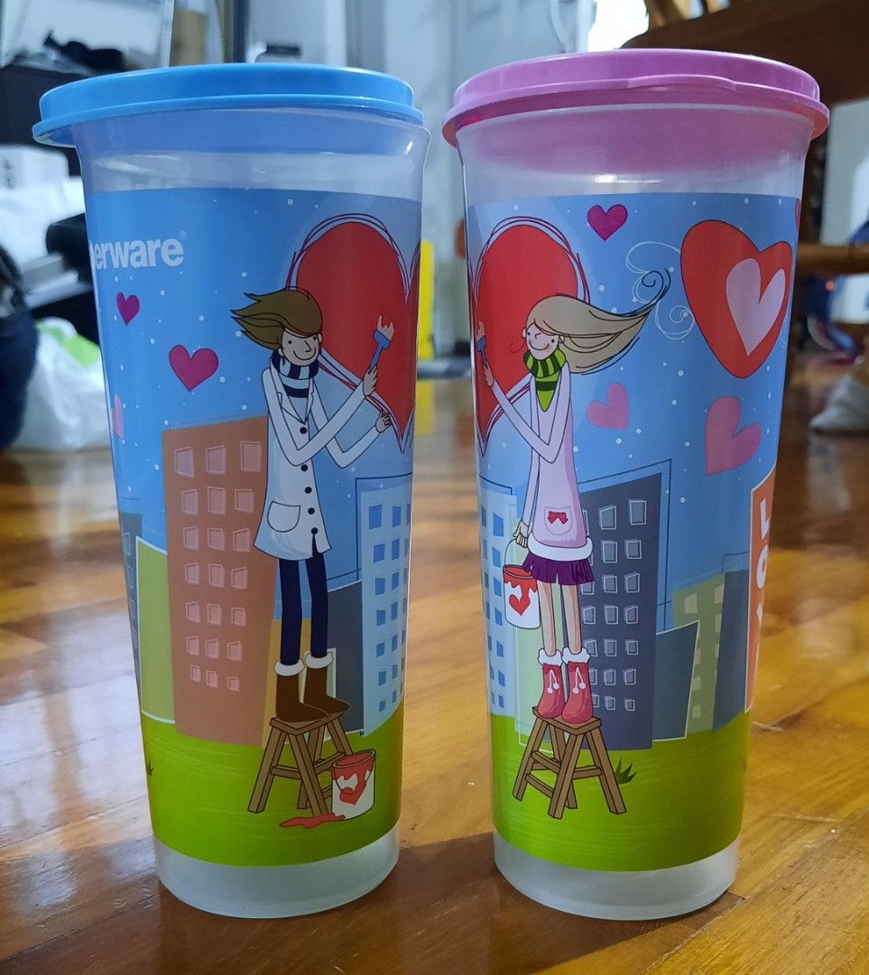 Tupperware Valentine's Day Water Bottles, Furniture & Home Living ...
