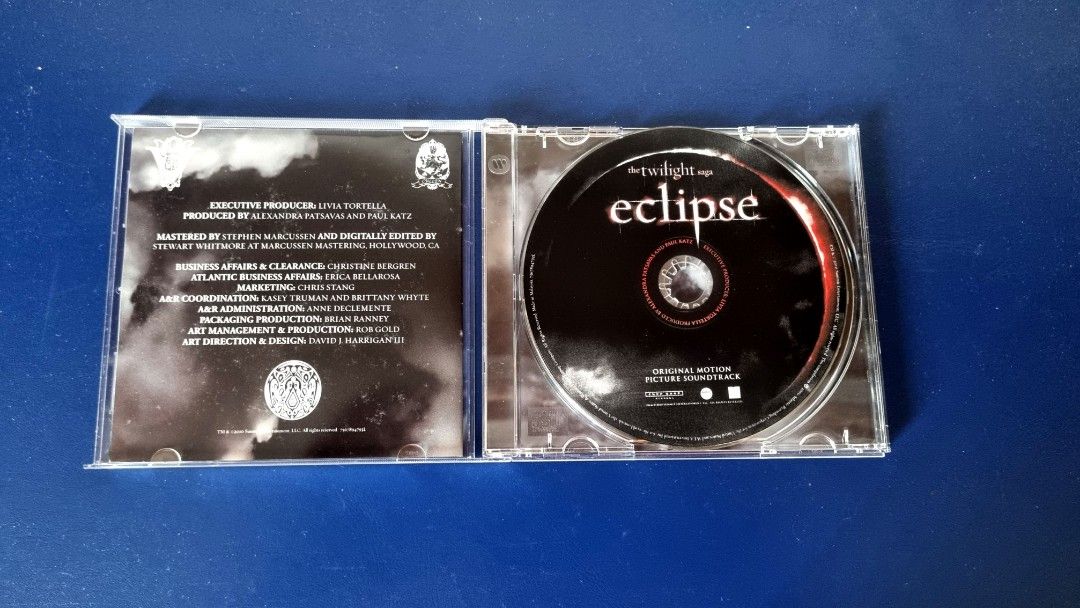 Twilight-Eclipse Soundtrack CD, Hobbies & Toys, Music & Media, CDs & DVDs on Carousell