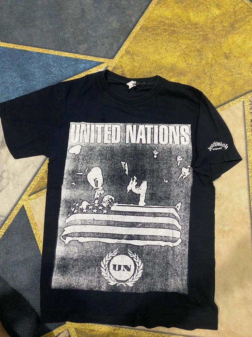 UNITED NATIONS BAND SHIRT, Men's Fashion, Tops & Sets, Tshirts & Polo ...
