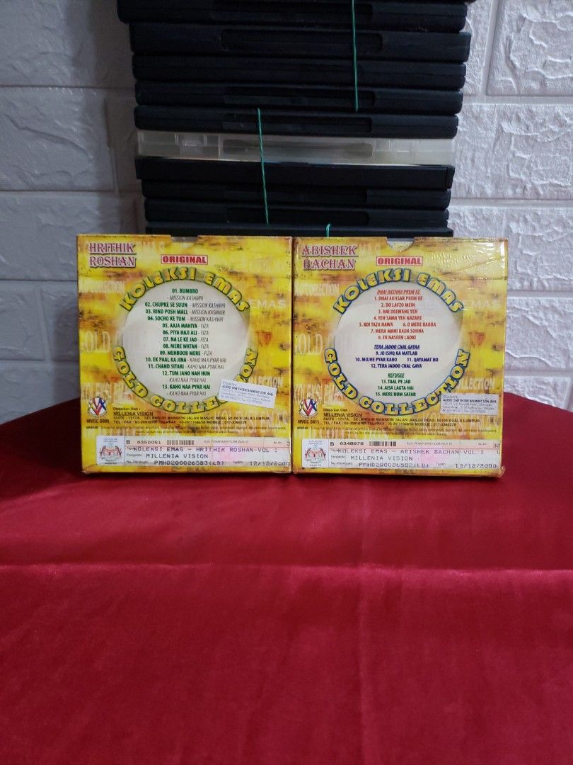 VCD [RARE ] BOLLYWOOD MOVIE - ABISHEK BACHAN / HRITHIK ROSHAN / VCD ...