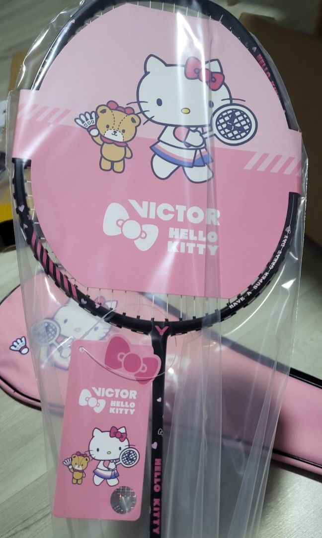 Victor Hello Kitty Racket, Sports Equipment, Sports & Games, Racket ...