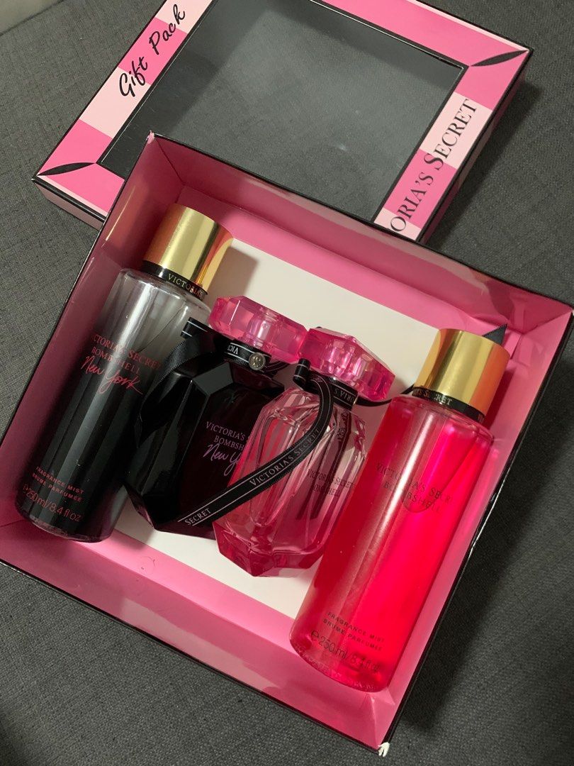 Victoria Secret Bombshell 4 in 1 set Bombshell signature & New york ...