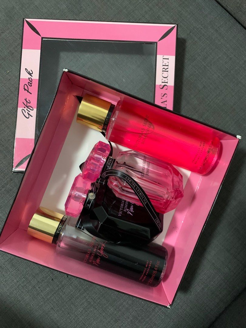 Victoria Secret Bombshell 4 in 1 set Bombshell signature & New york ...