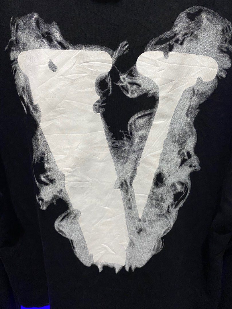 Vlone Smoke Demon Angel Hoodie, Women's Fashion, Coats, Jackets and ...