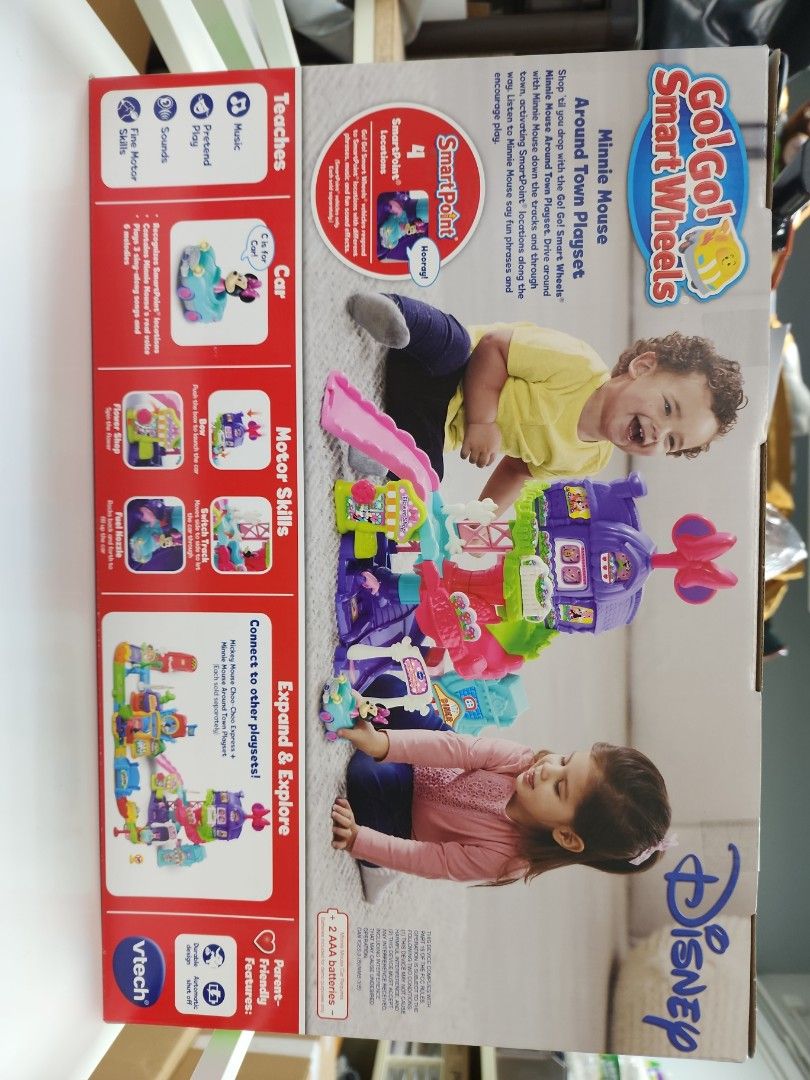 vtech Minnie Mouse Around Town Playset, 兒童＆孕婦用品, 嬰兒玩具 - Carousell