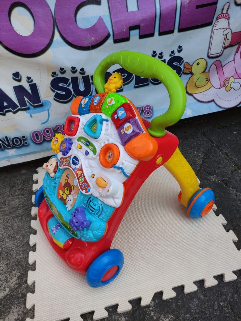 vtech push walker japan, Babies & Kids, Infant Playtime on Carousell