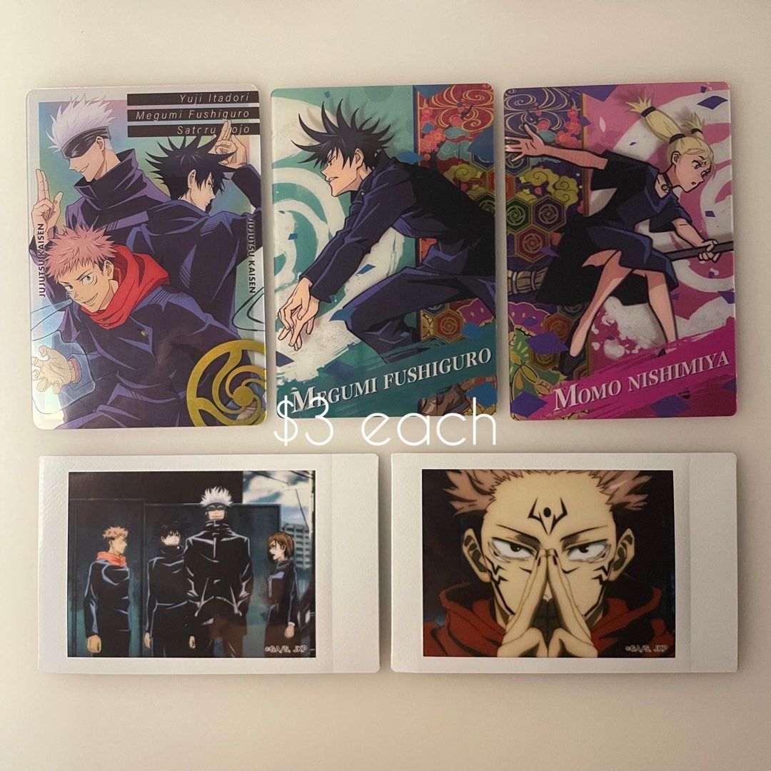 [wts] jujutsu kaisen jjk wafer cards, Hobbies & Toys, Memorabilia ...