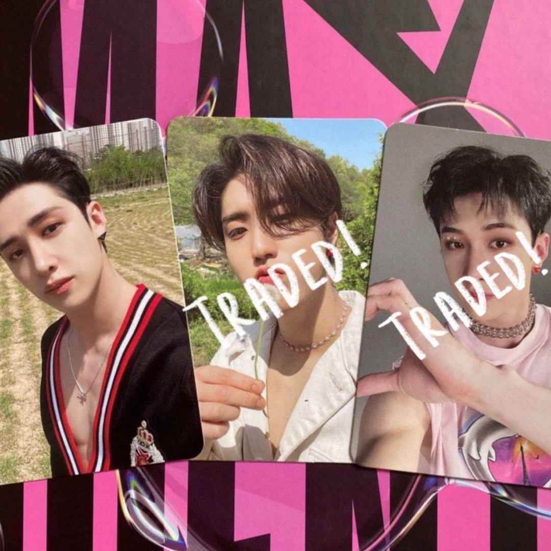 wtt maxident skz straykids stray kids han jisung bang chan pc photocard ...