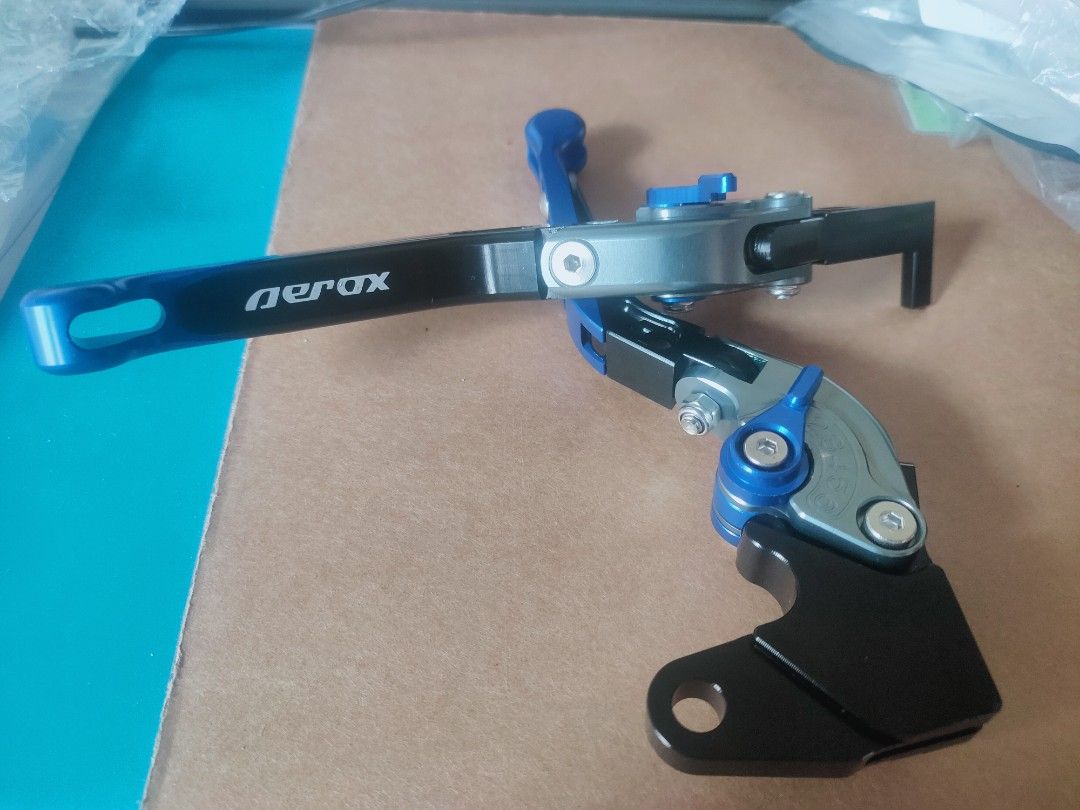 Yamaha Aerox Break Lever Blue on Carousell