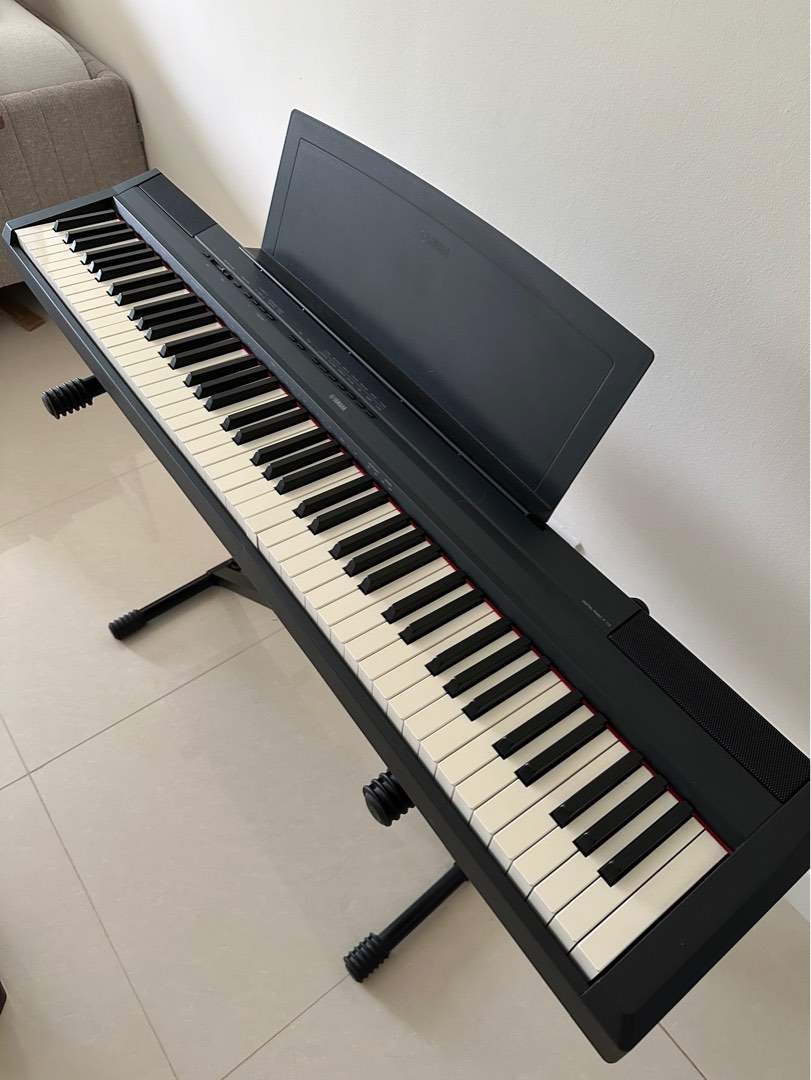 Yamaha P-115B Digital Piano (w stand), Hobbies & Toys, Music & Media ...