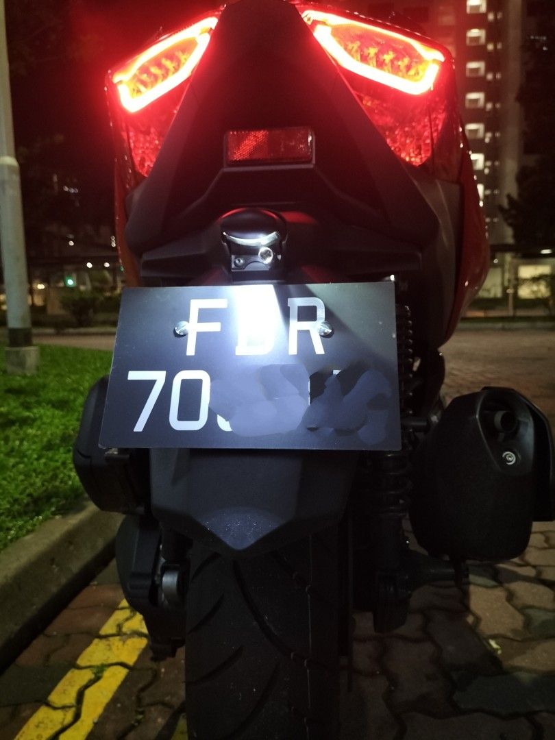 Yamaha Xmax number plate light LED power saving $9, Motorcycles ...