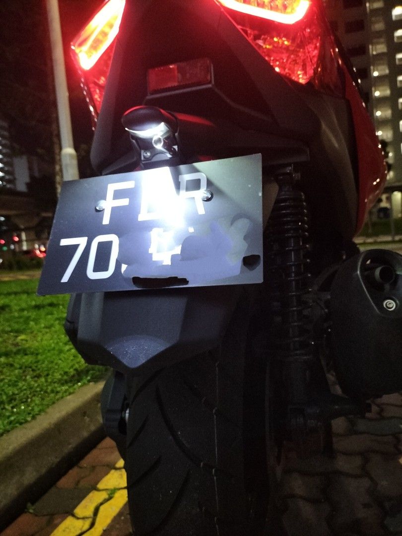 Yamaha Xmax number plate light LED power saving $9, Motorcycles ...