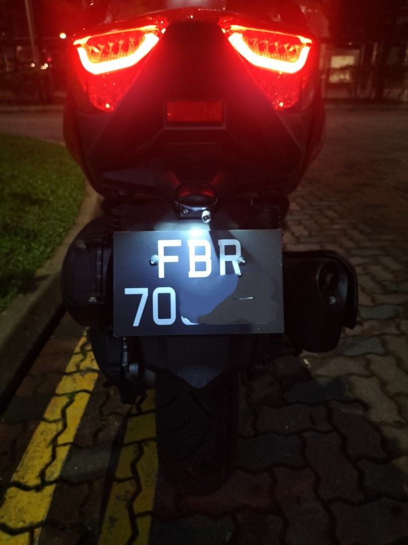 Yamaha Xmax number plate light LED power saving $9, Motorcycles ...