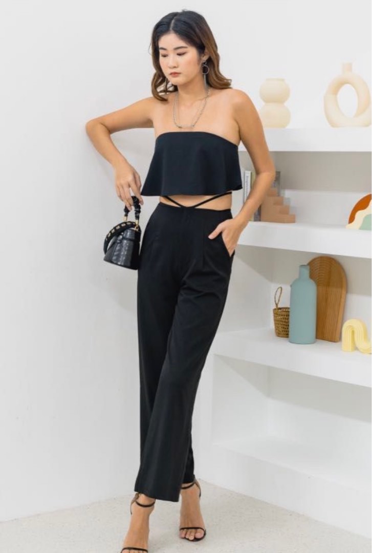 YHF Virgo Pants in Black, Women's Fashion, Bottoms, Other Bottoms on ...