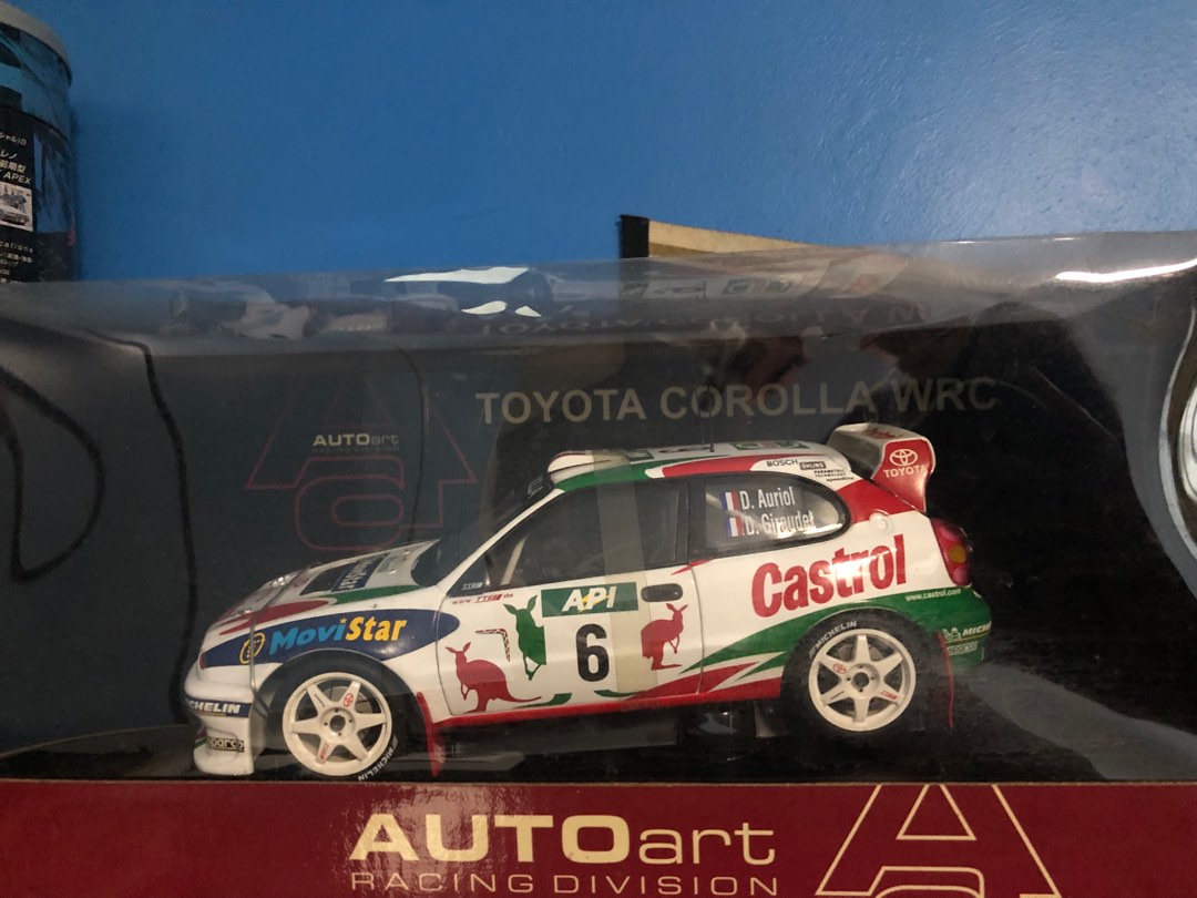1/18 auto art Toyota Corolla wrc 1998 rally australia, Hobbies & Toys ...
