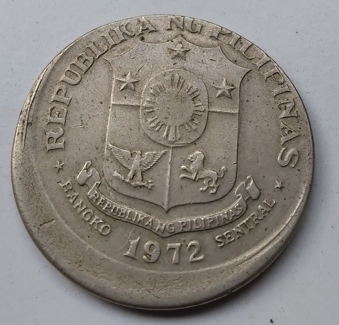 Error coins 1 peso 1972 off center, Hobbies & Toys, Memorabilia ...