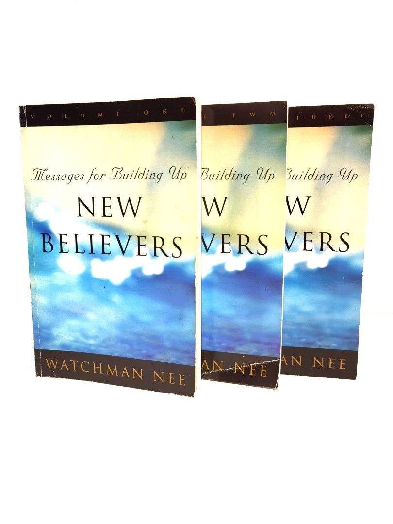 3 Volume Books Set Message For Building Up New Believers Book By ...