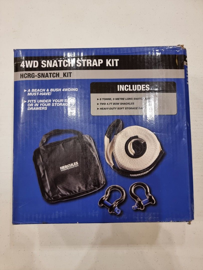4wd Snatch Strap Kit Hercules, Car Parts & Accessories, Other ...