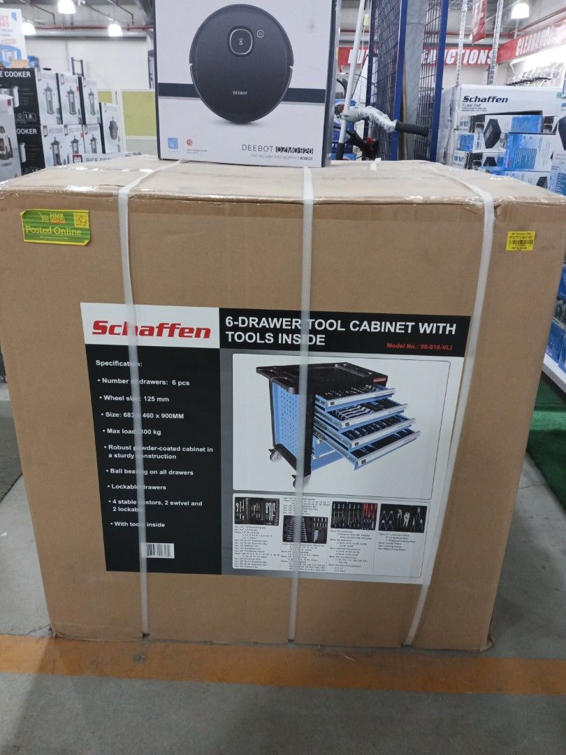 6 drawer tool cabinet with tools inside, Commercial & Industrial, Construction Tools & Equipment ...