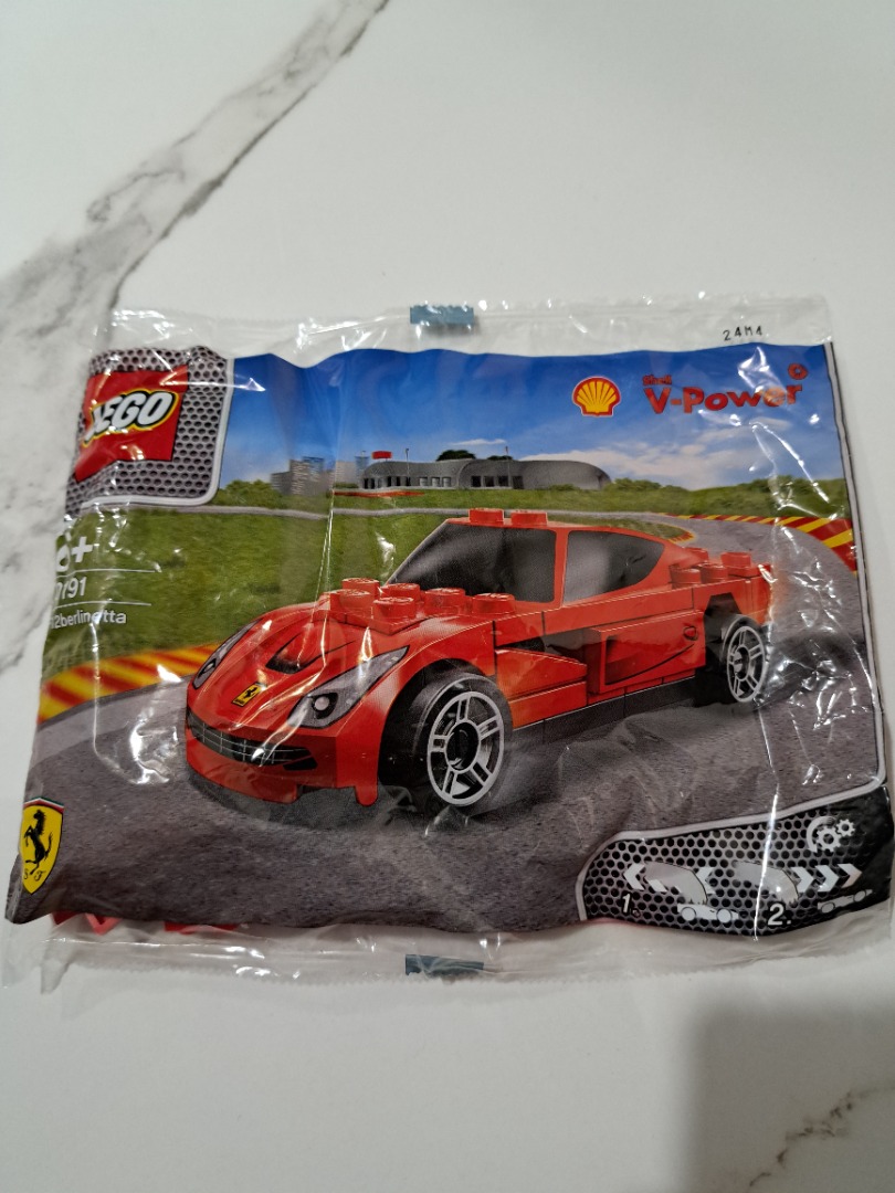 全新 樂高 LEGO 40191 The New Shell V-power Collection Ferrari F12 ...