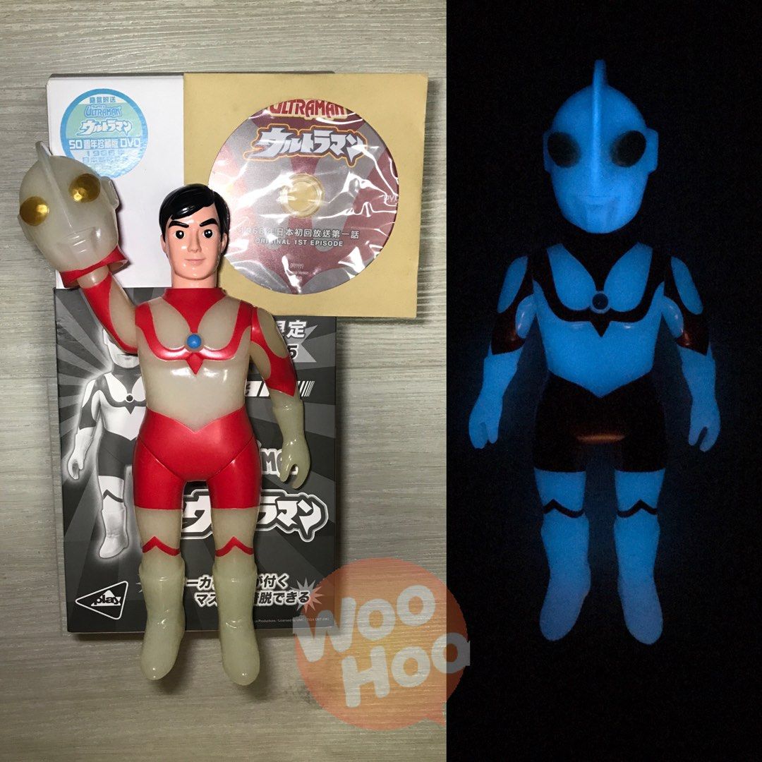 超人吉田 夜光 playtoy vinart sofubi sofvi vinyl 搪膠 膠品 大膠 軟膠 糖膠 ソフビ kaiju 怪獸, 興趣及遊戲, 玩具 & 遊戲類 - Carousell